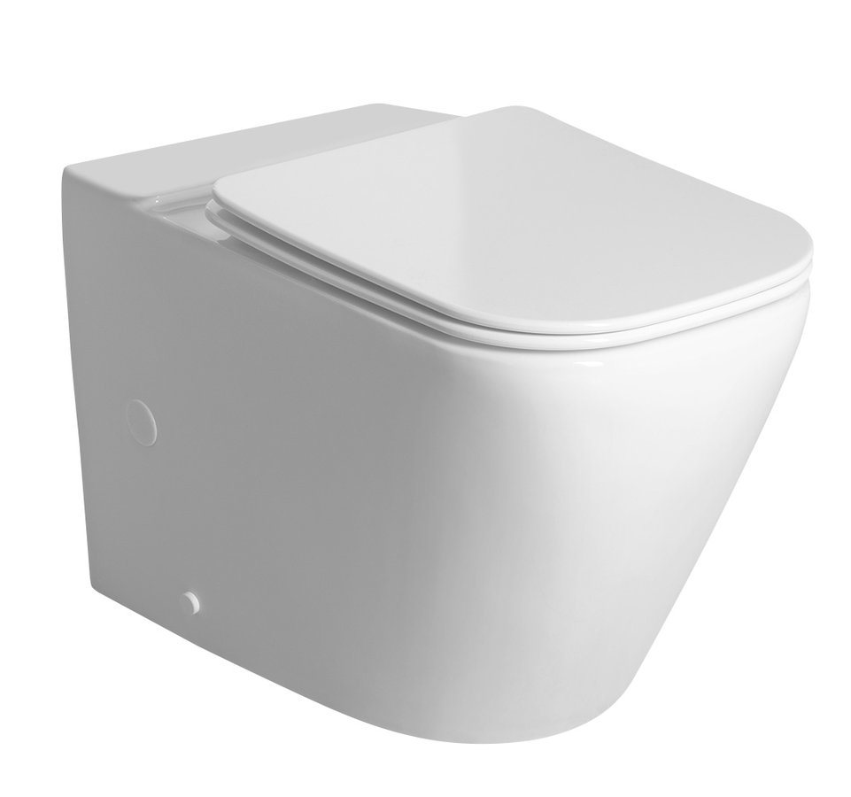 IMALA WC kombi mísa, Vortex Rimless, 61x35,5cm, spodní/zadní odpad ...